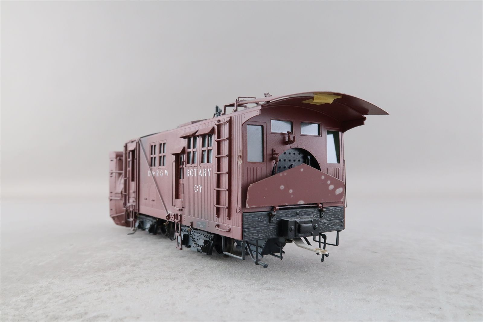 Sn3 Brass Model - PBL D&RGW Rio Grande Rotary Snowplow Snow Plow Circa ...