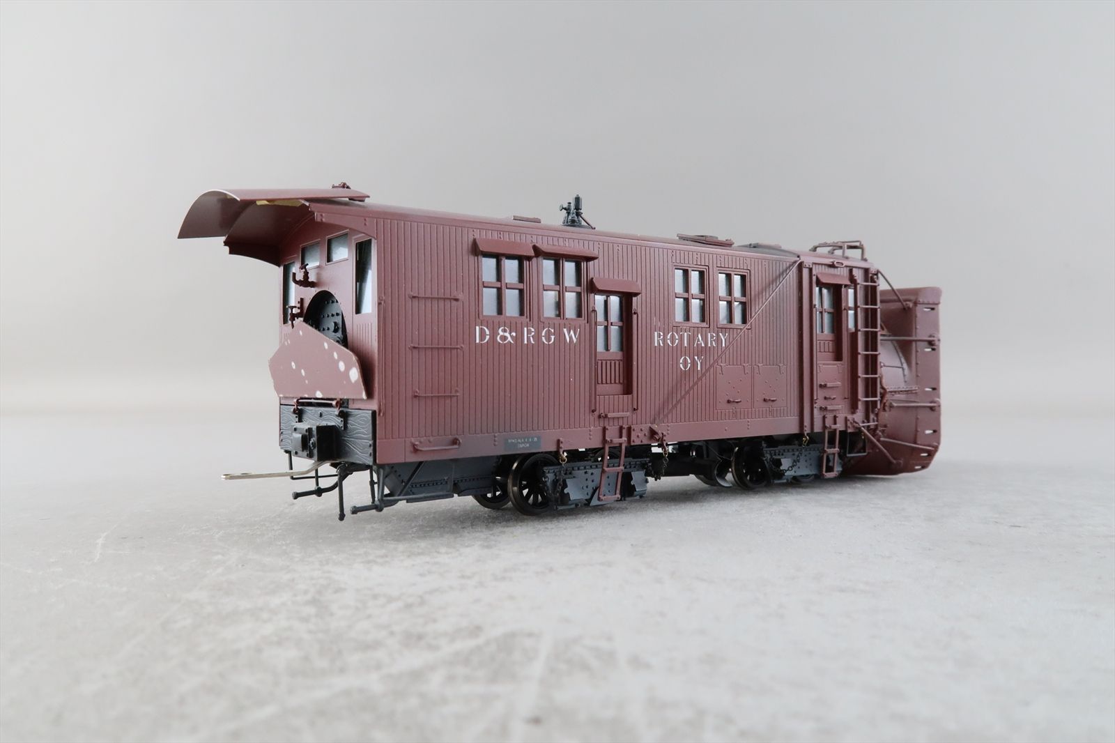 Sn3 Brass Model - PBL D&RGW Rio Grande Rotary Snowplow Snow Plow Circa ...