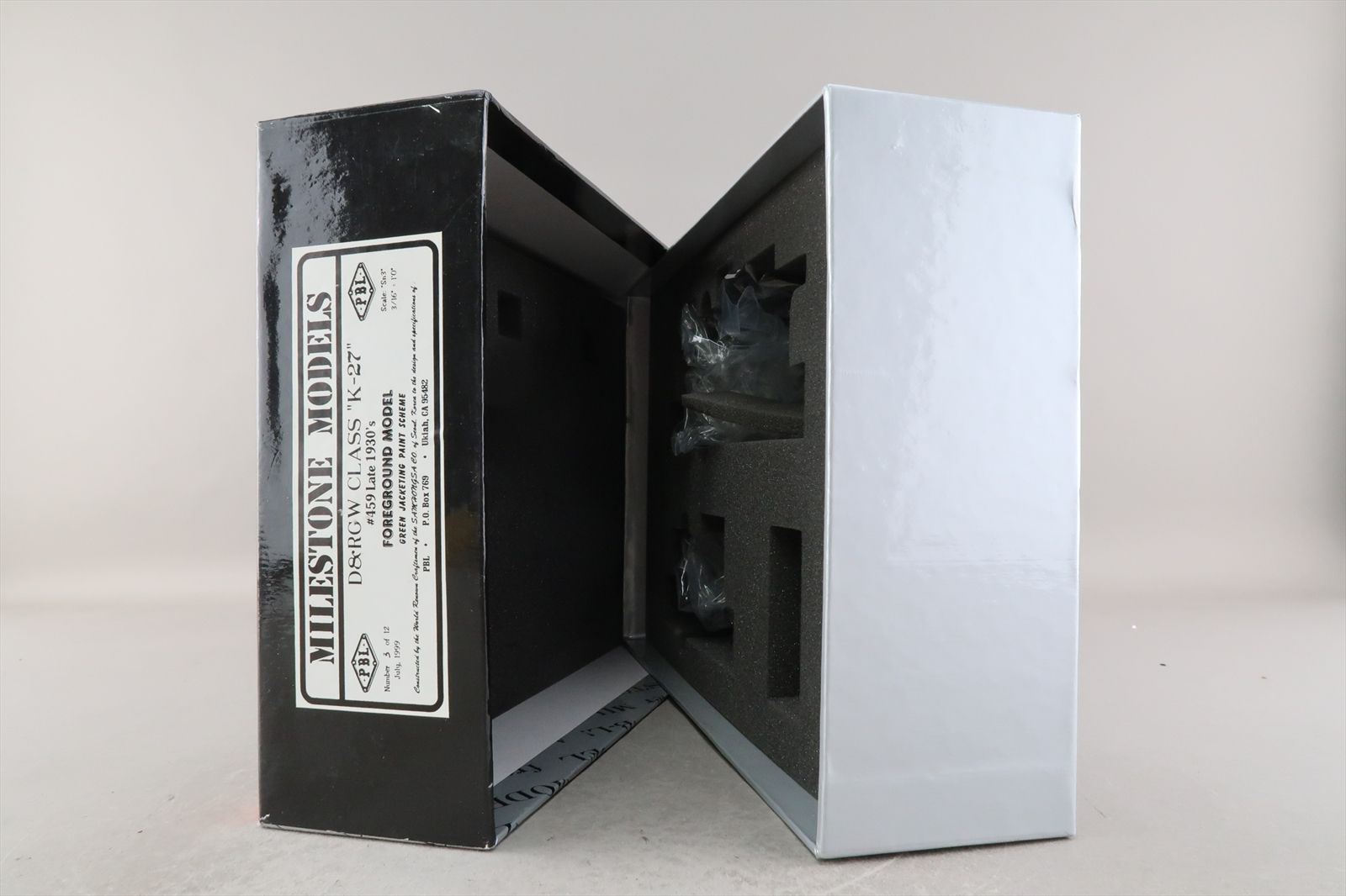 Sn3 Brass Model - P-B-L D&RGW Rio Grande K-27 2-8-2 Late 1930's #459 - F/P + Pro Weathered + PBL ...