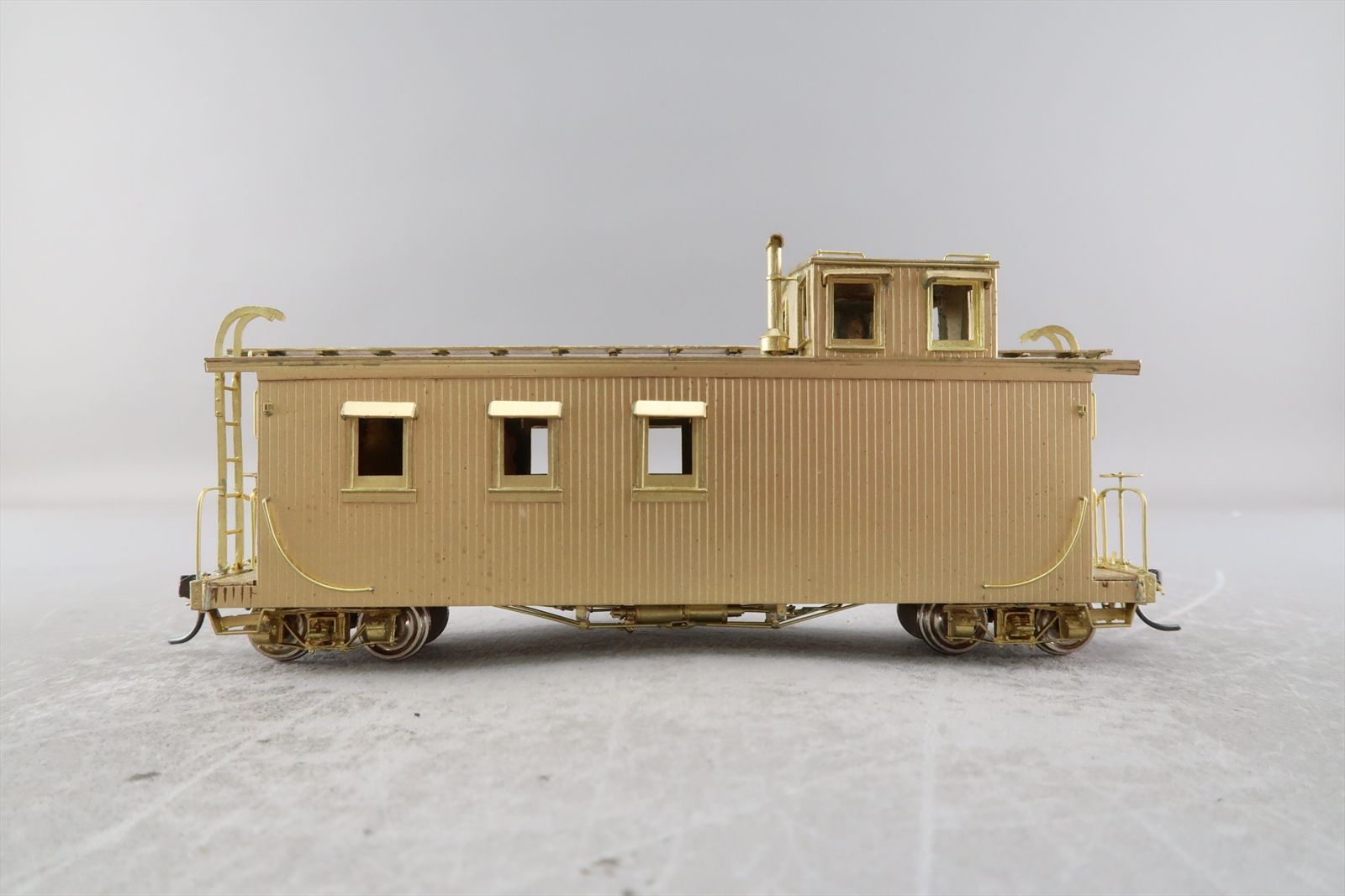 Sn3 Brass Model - PBL D&RGW Rio Grande Long Caboose Peaked Roof #0584 ...