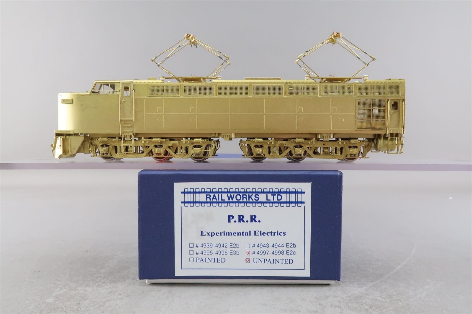 HO Brass Model - Railworks PRR Pennsylvania Experimental Electric E2c ...