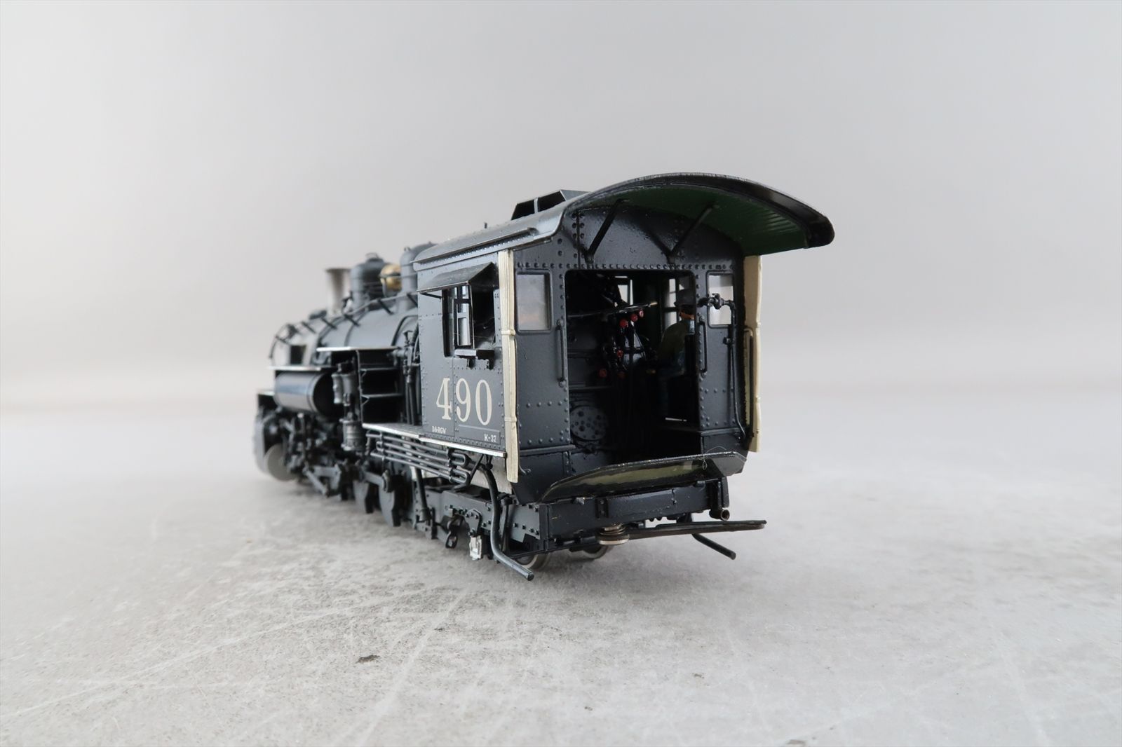 Sn3 Brass Model - P-B-L D&RGW Rio Grande K-37 2-8-2 1950's Era #490 - F ...