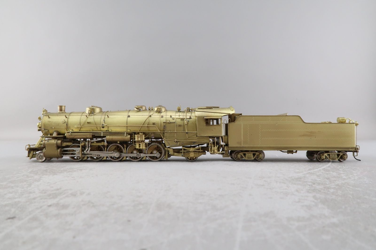 HO Brass Model - Key USRA Light 2-10-2 Santa Fe - Unpainted - 1978 Run ...