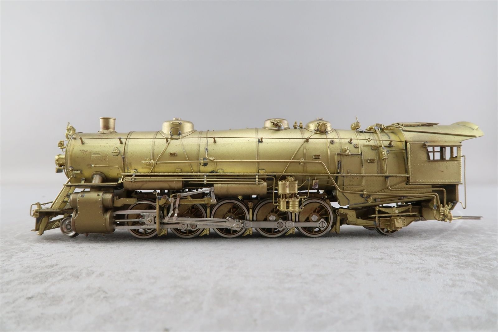HO Brass Model - Key USRA Light 2-10-2 Santa Fe - Unpainted - 1978 Run ...