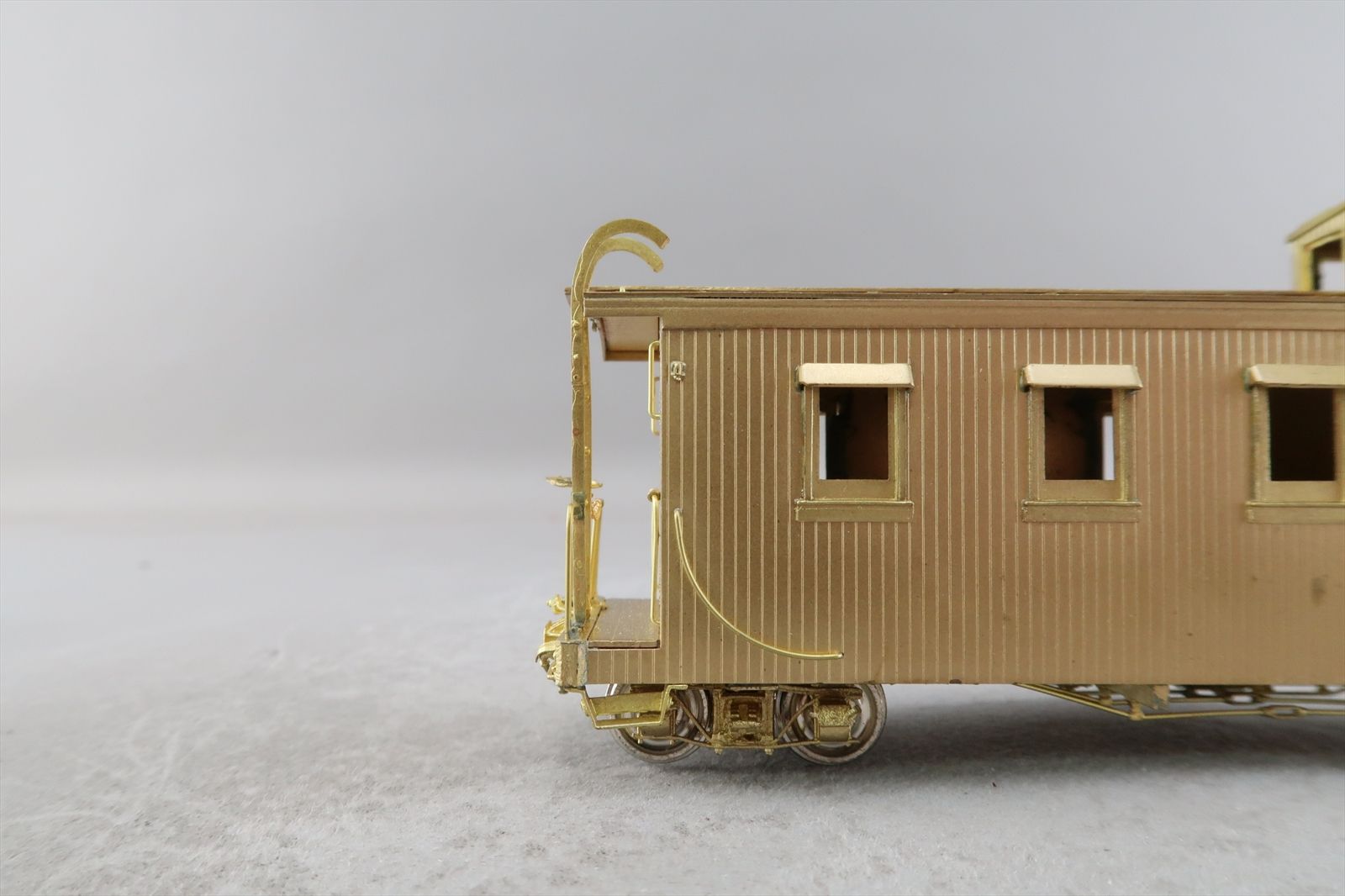 Sn3 Brass Model - PBL D&RGW Rio Grande Long Caboose Peaked Roof #0584 ...