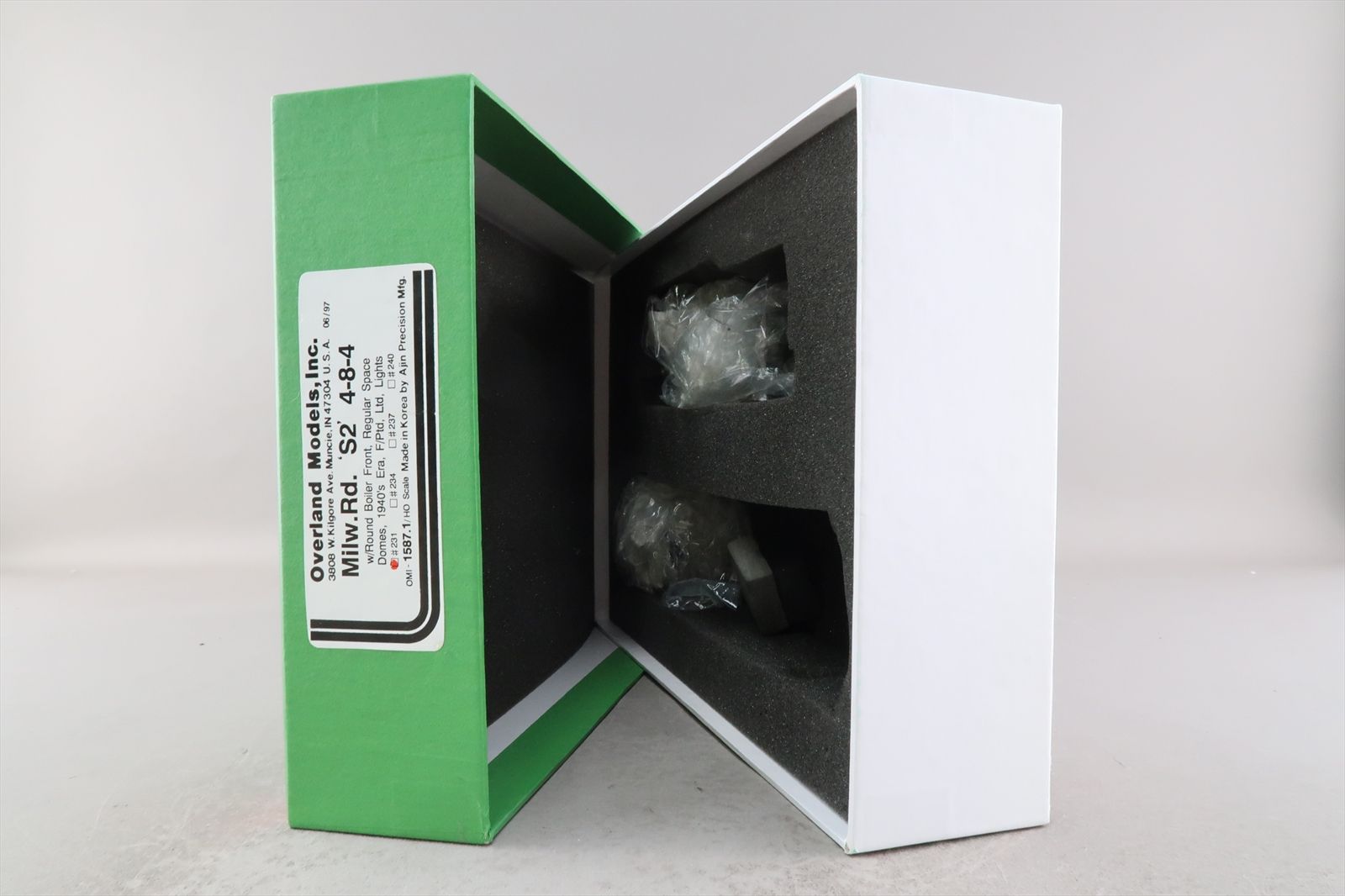 HO Brass Model - OMI 1587.1 Milwaukee S2 4-8-4 Round Boiler Front #231 ...