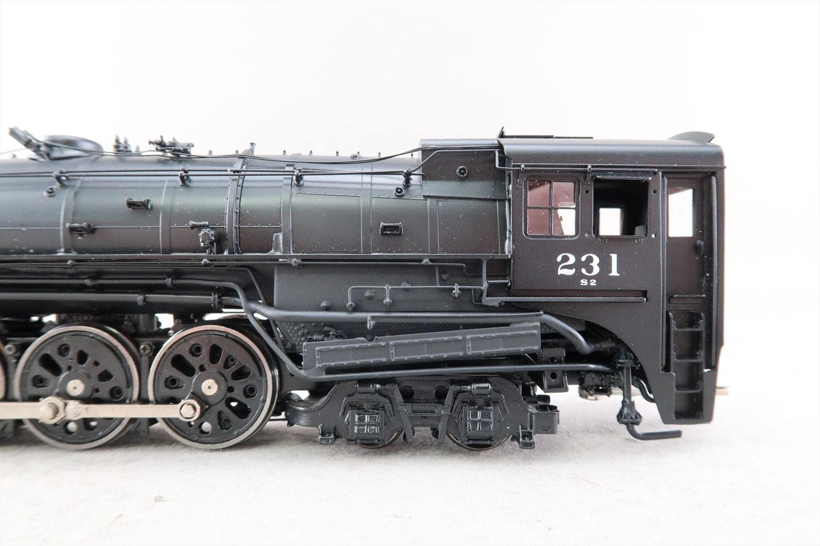 HO Brass Model - OMI 1587.1 Milwaukee S2 4-8-4 Round Boiler Front #231 ...