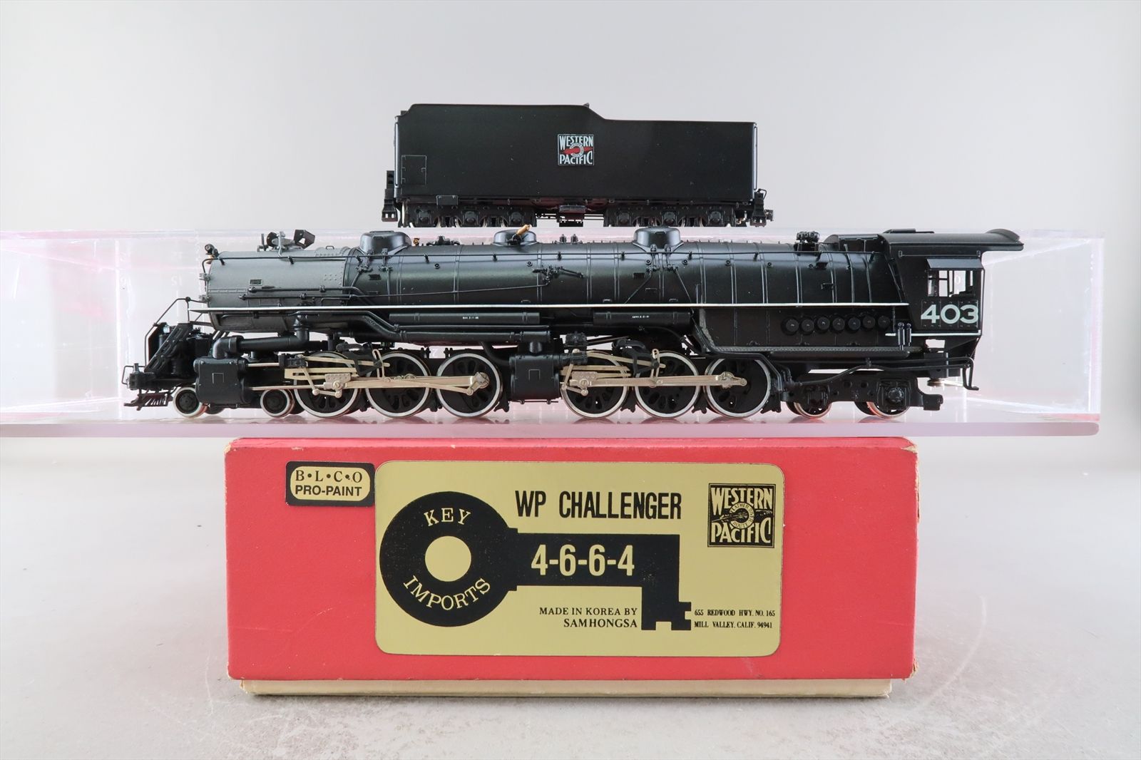 HO Brass Model - Key WP Western Pacific Feather River Route Challenger ...