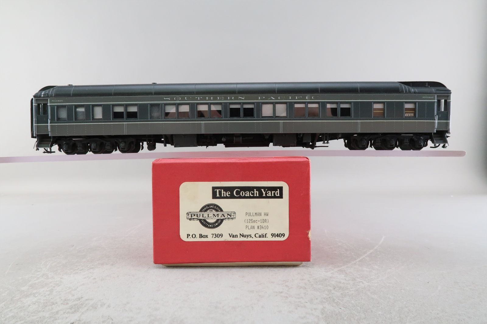 HO Brass Model - TCY SP Southern Pacific 12-1 Heavyweight Pullman ...