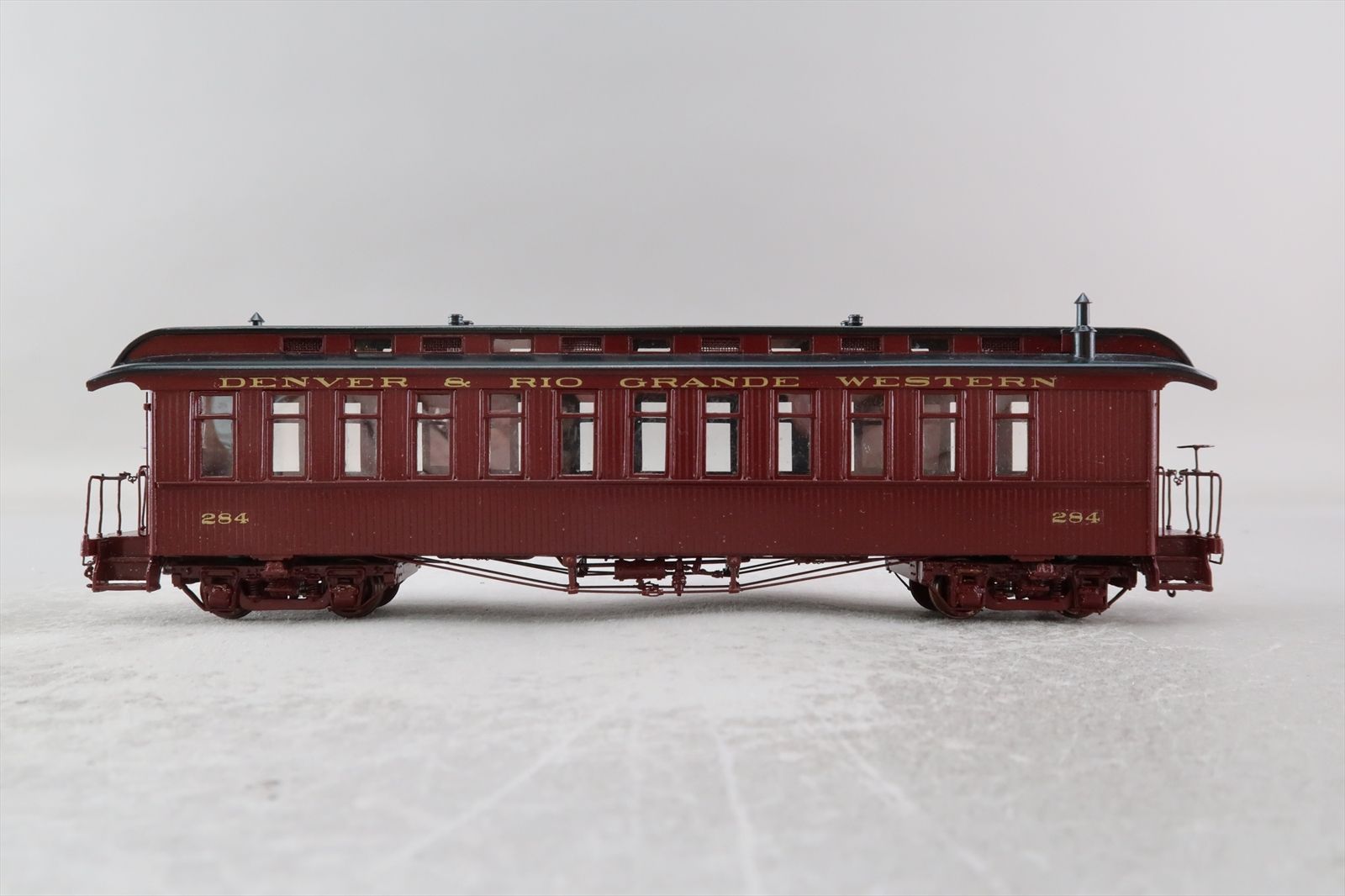 Sn3 Brass Model - PSC 15923 D&RGW Rio Grande Open Platform Coach #284 ...