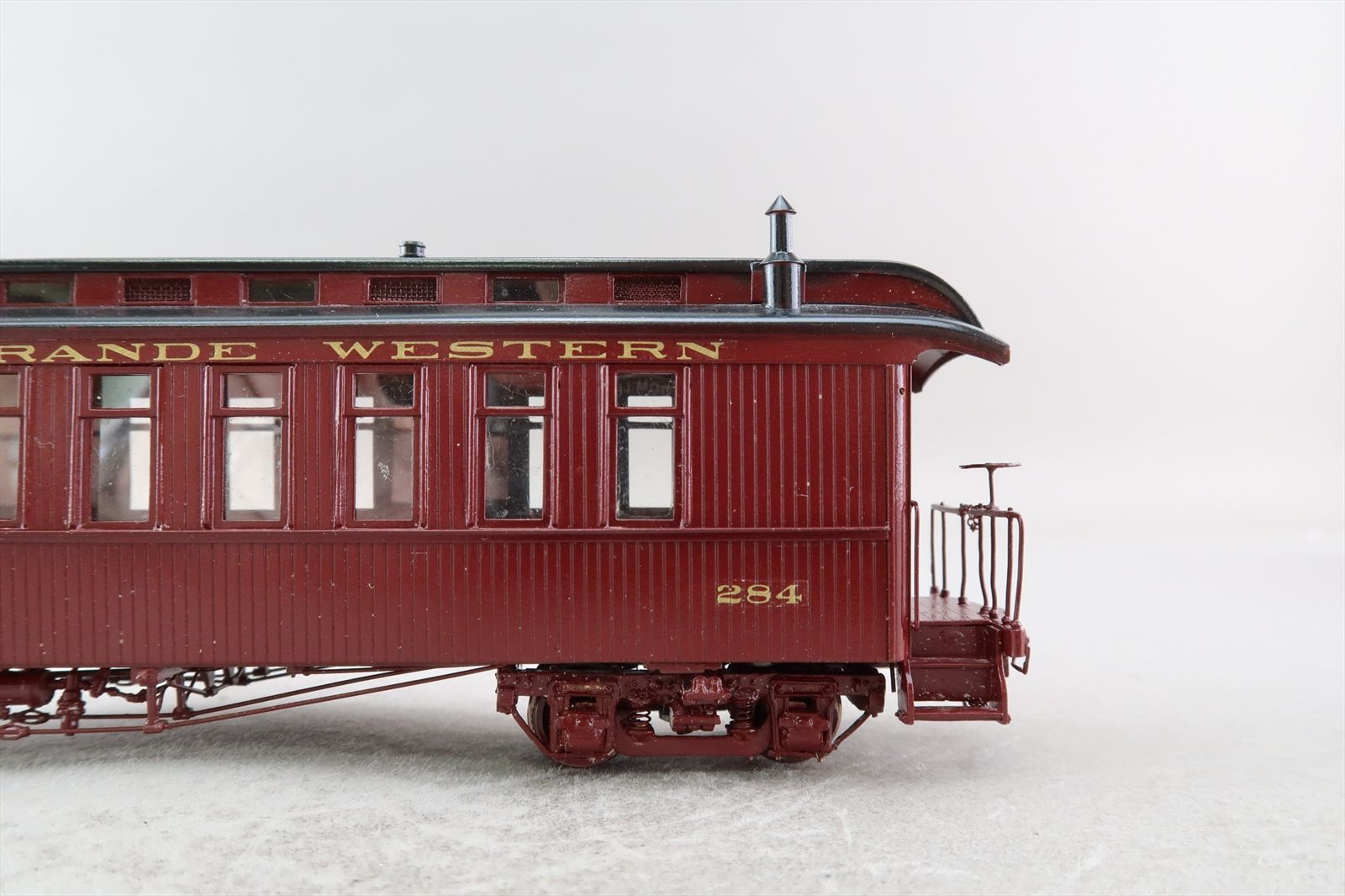 Sn3 Brass Model - PSC 15923 D&RGW Rio Grande Open Platform Coach #284 ...