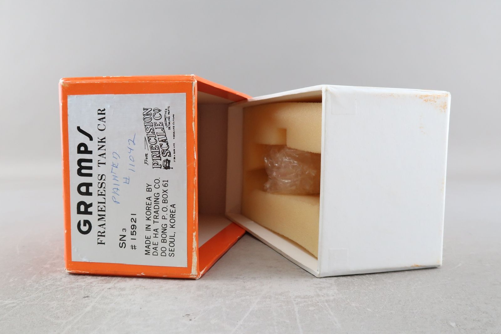 Sn3 Brass Model - PSC 15921 Gramps Framless Tank Car #11042 - Custom ...