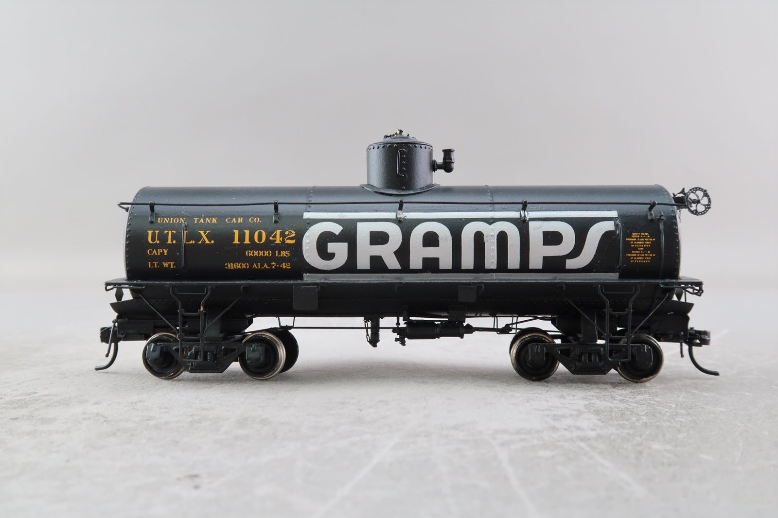 Sn3 Brass Model - PSC 15921 Gramps Framless Tank Car #11042 - Custom ...