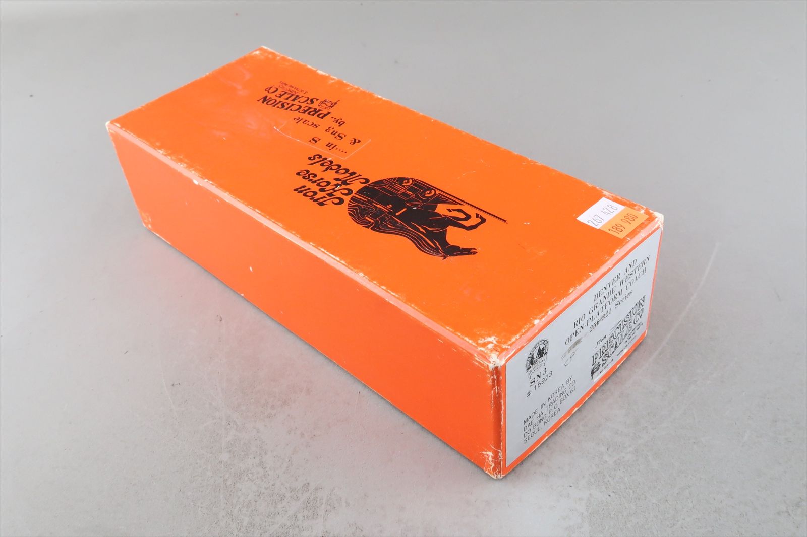 Sn3 Brass Model - PSC 15923 D&RGW Rio Grande Open Platform Coach #280 ...