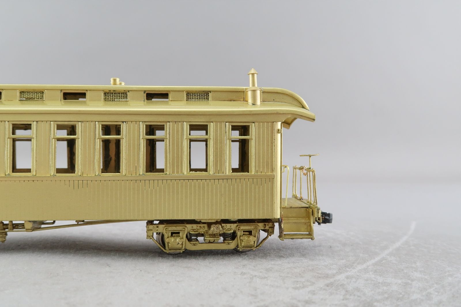 Sn3 Brass Model - PSC 15923 D&RGW Rio Grande Open Platform Coach #256 ...
