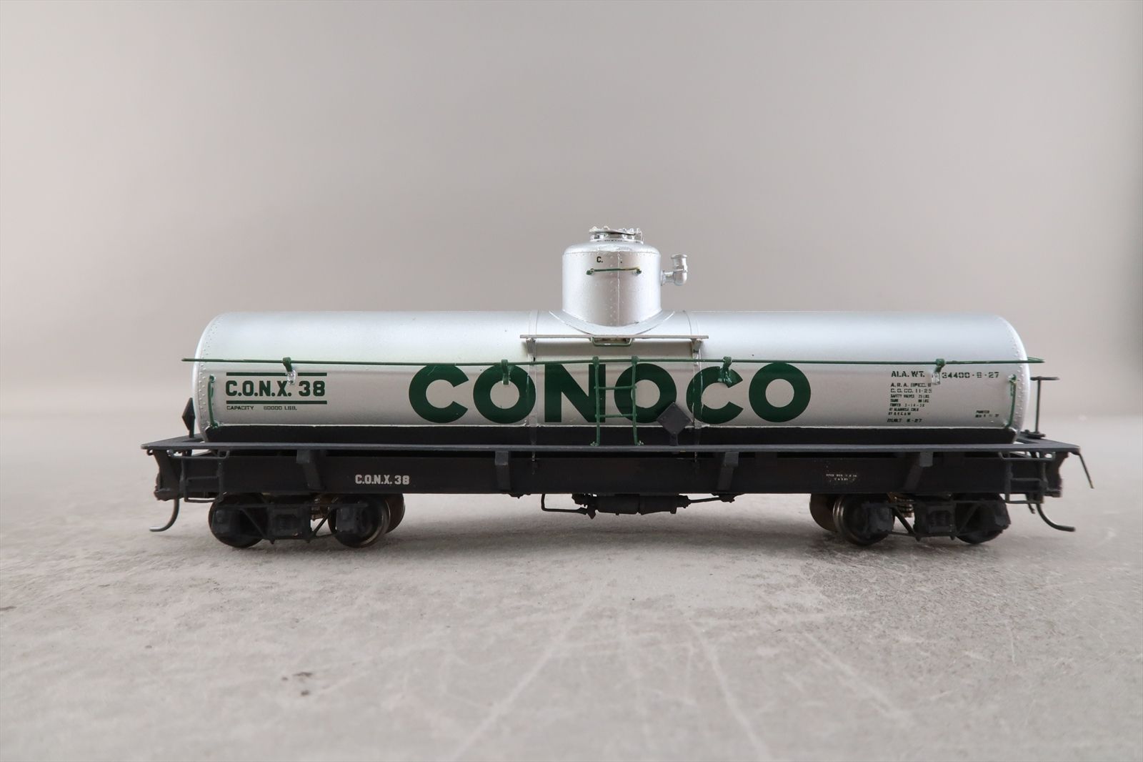Sn3 Brass PSC 15902 TCX Texaco as CONX CONOCO Single Dome Tank Car #38 ...