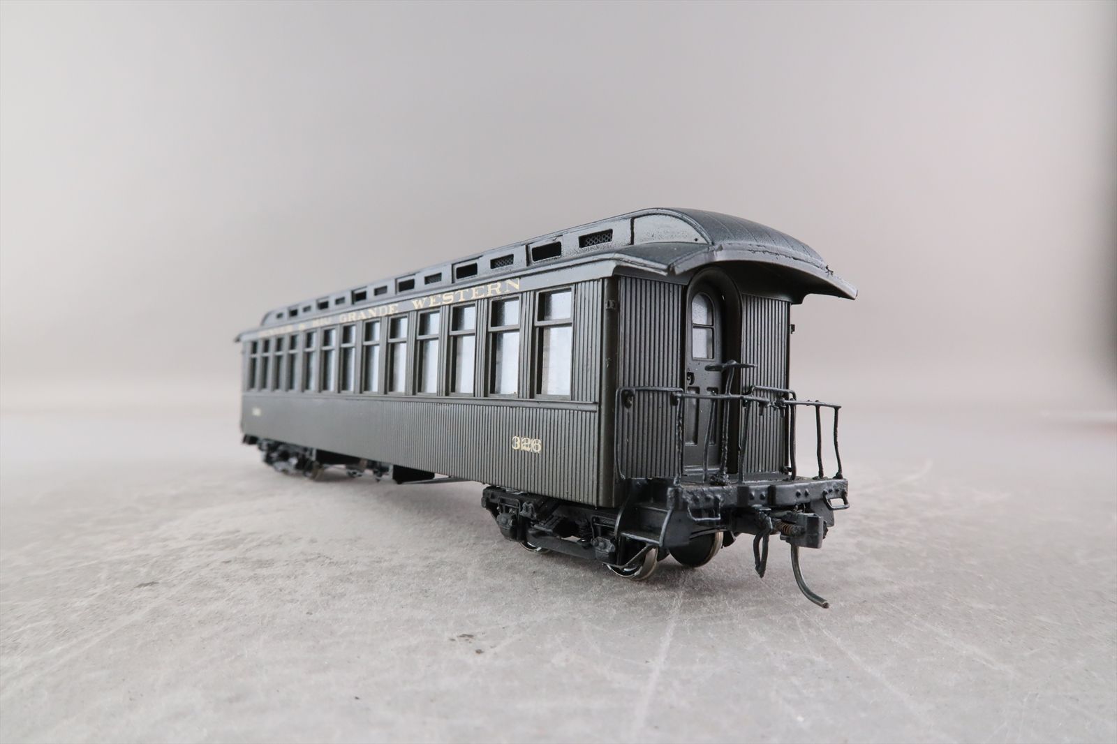 Sn3 Brass Model - PSC 15939-1 D&RGW Rio Grande Open Platform Coach #326 ...