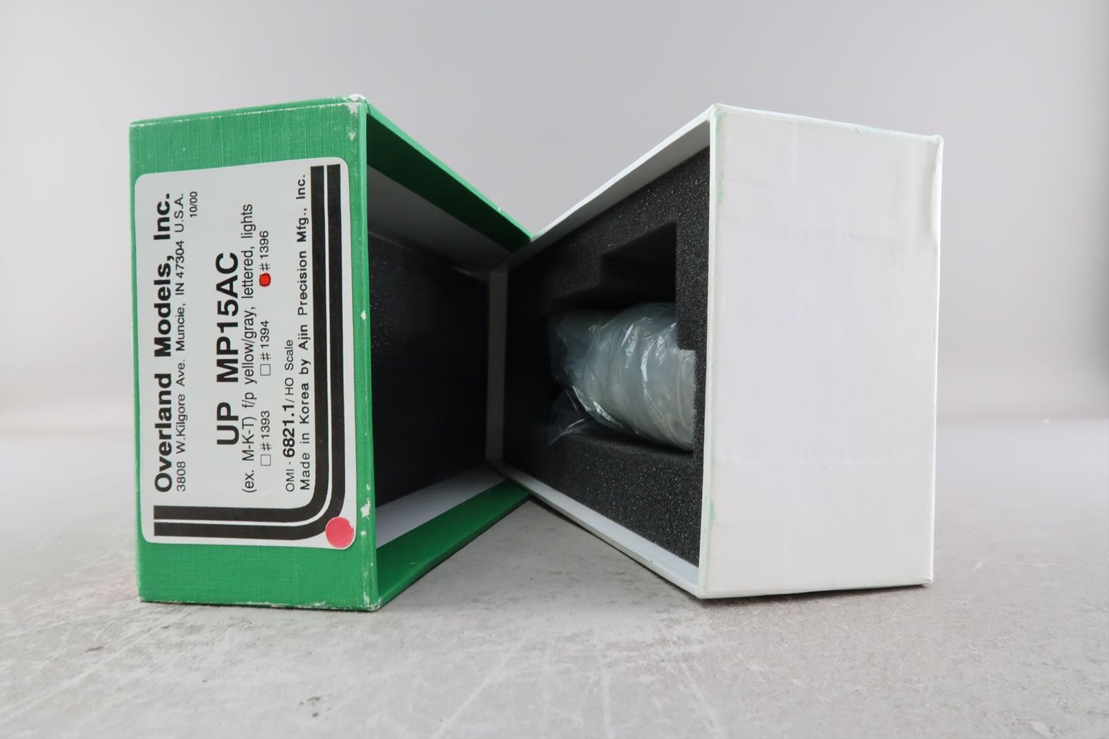 HO Brass Model - OMI 6821.1 UP Union Pacific ex MKT MP15AC #1396 - F/P - 2000 Run - Ajin