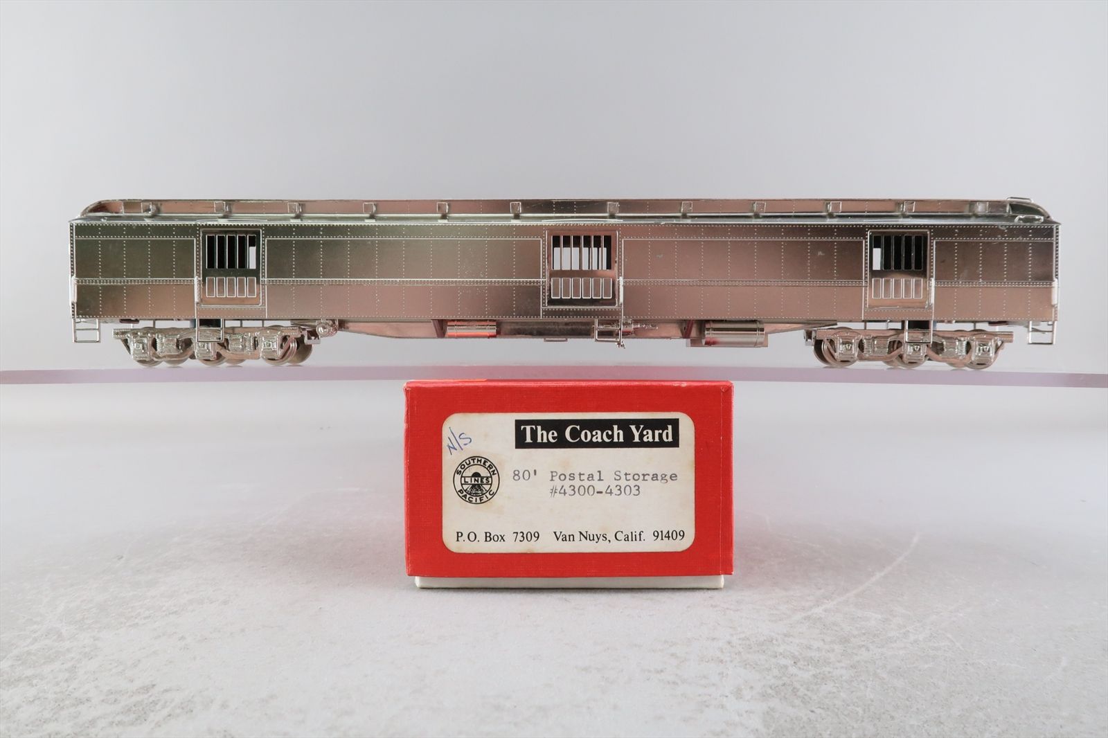 HO Brass Model - TCY 0003 SP Southern Pacific 80' Postal Storage Car ...