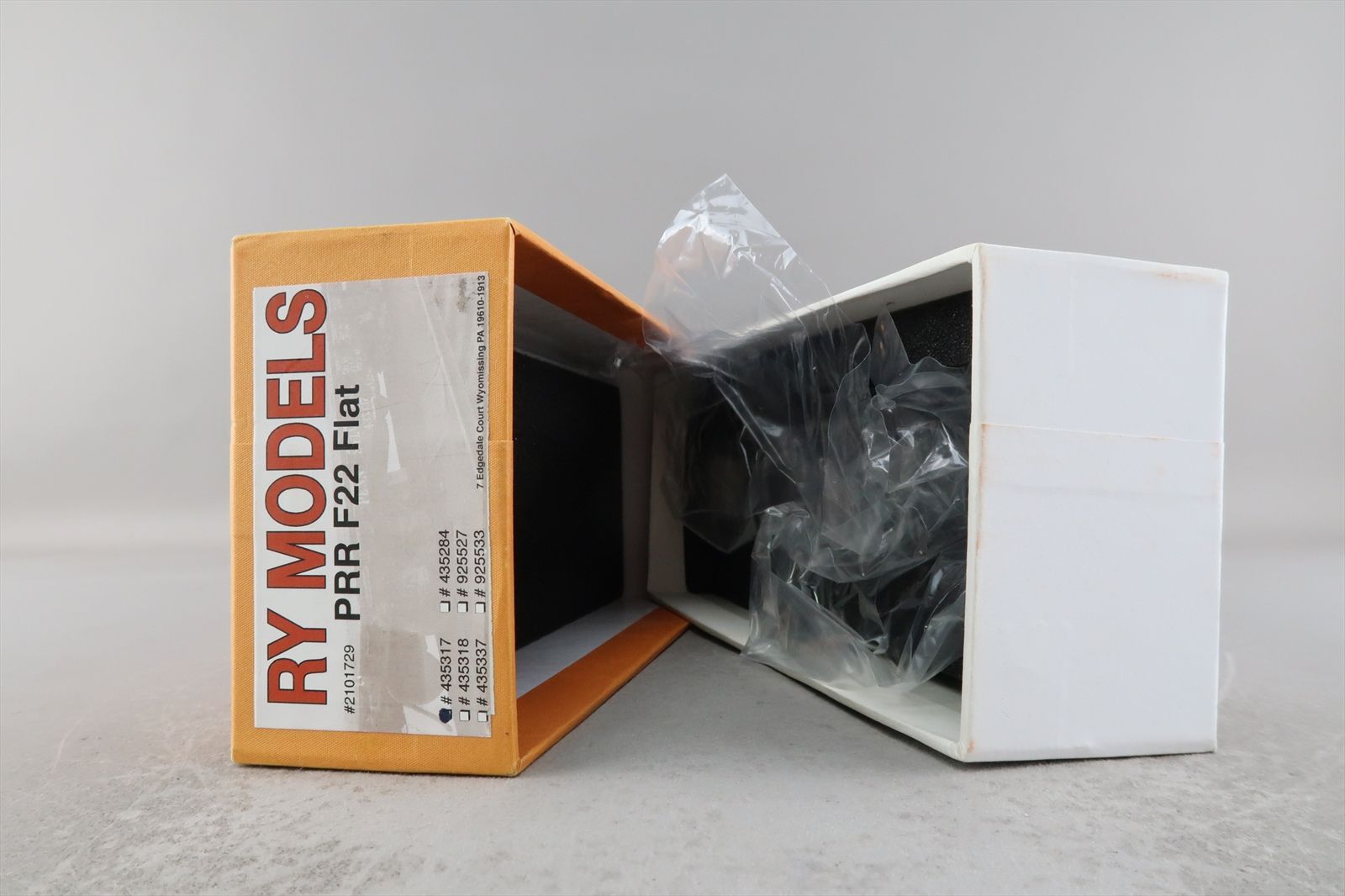 O 2-Rail Brass Model - RYM Rich Yoder 2101729 PRR Pennsylvania F22 Flat ...