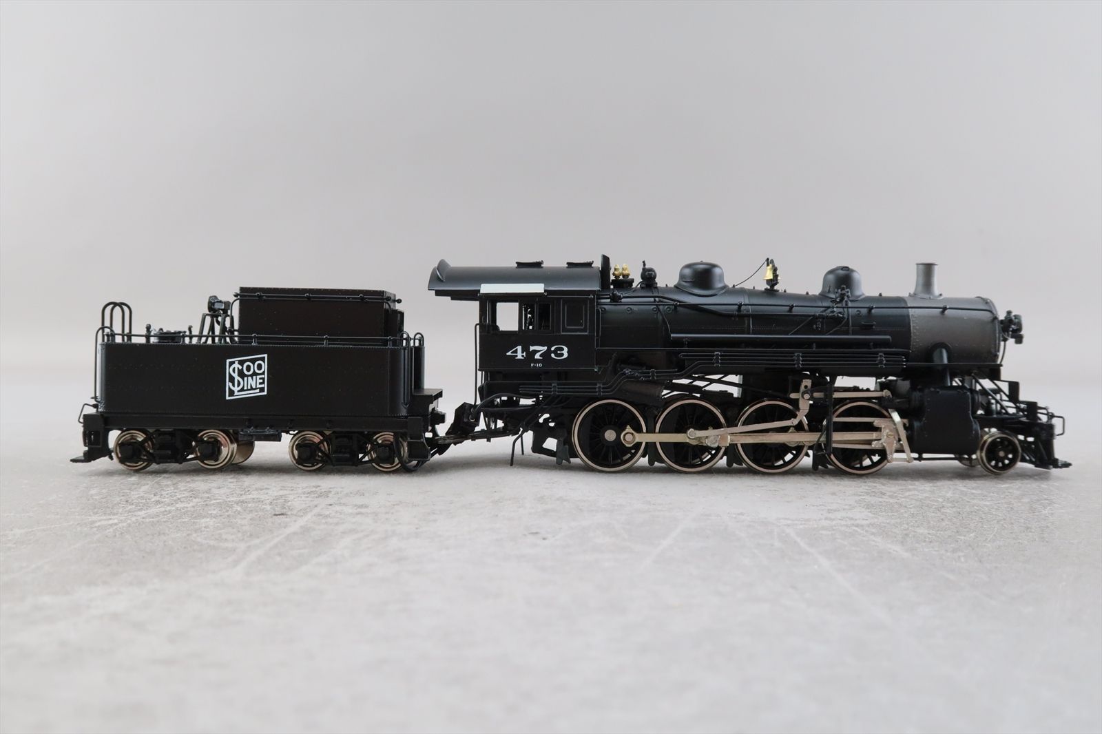 HO Brass Model - W&R SOO Line F-10S 2-8-0 Consolidation #473 - F/P ...
