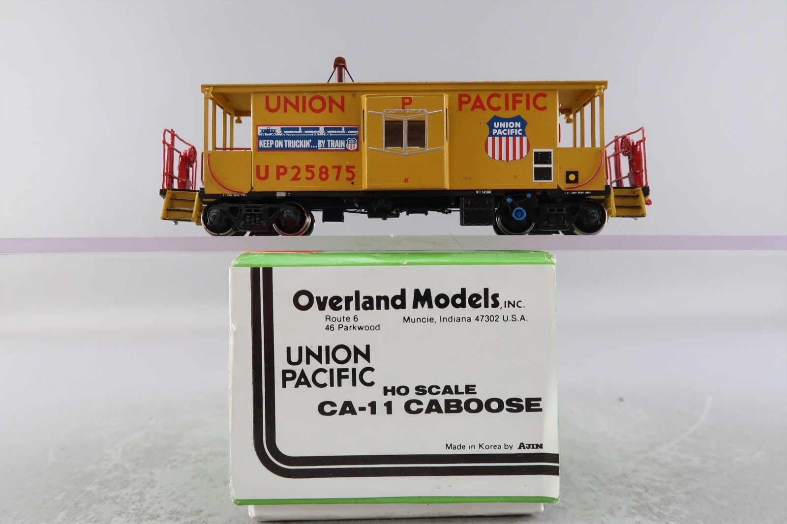 HO Brass Model - OMI UP Union Pacific CA-11 Caboose #25875 - Custom ...