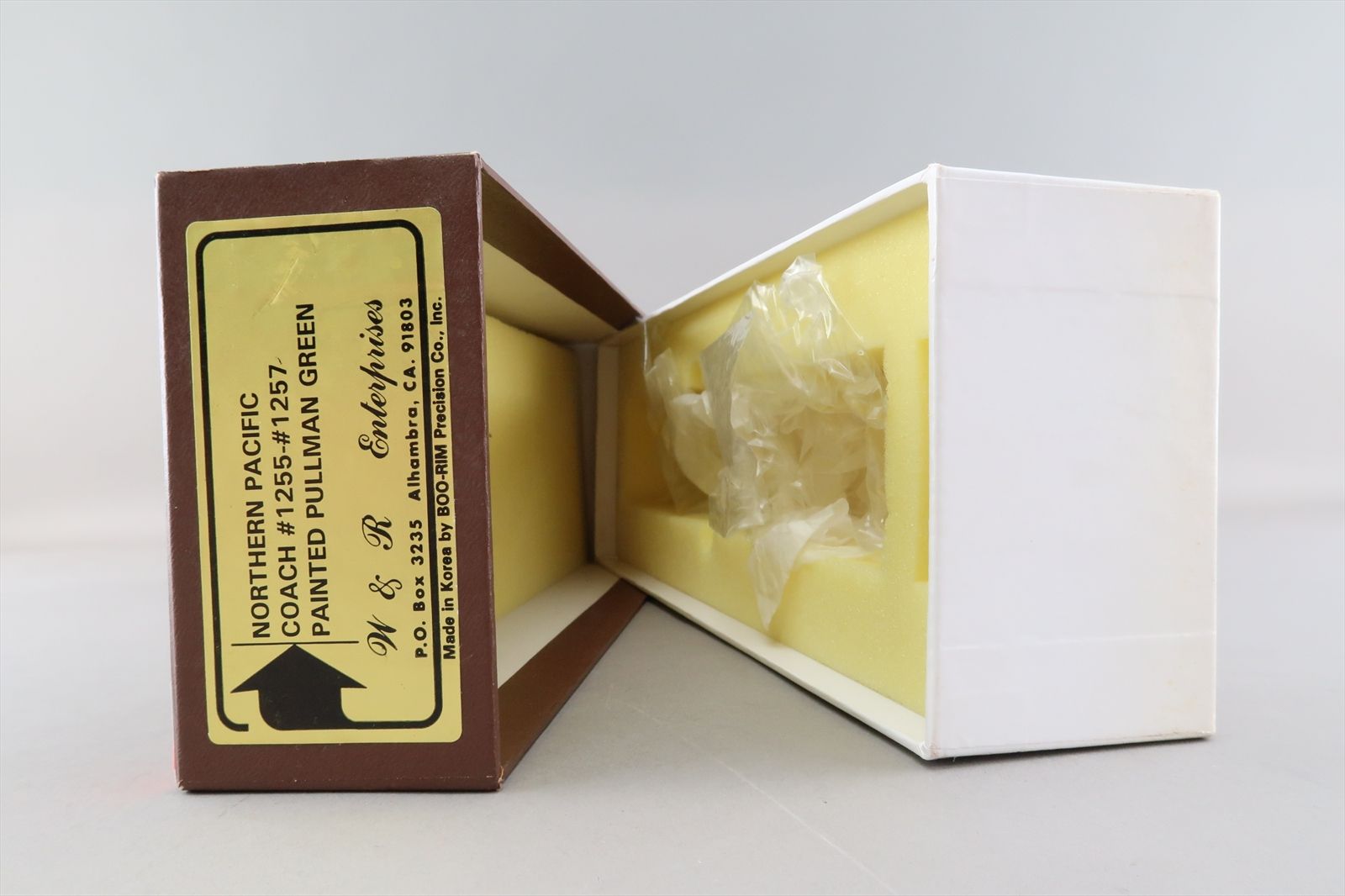 HO Brass Model - W&R NP Northern Pacific Coach Pullman Green #1256 - F ...