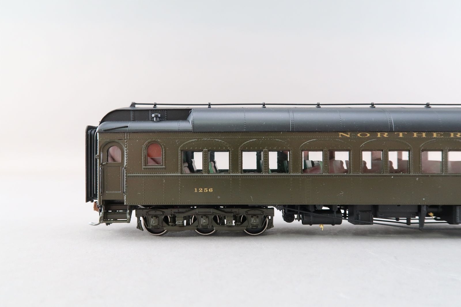 HO Brass Model - W&R NP Northern Pacific Coach Pullman Green #1256 - F ...