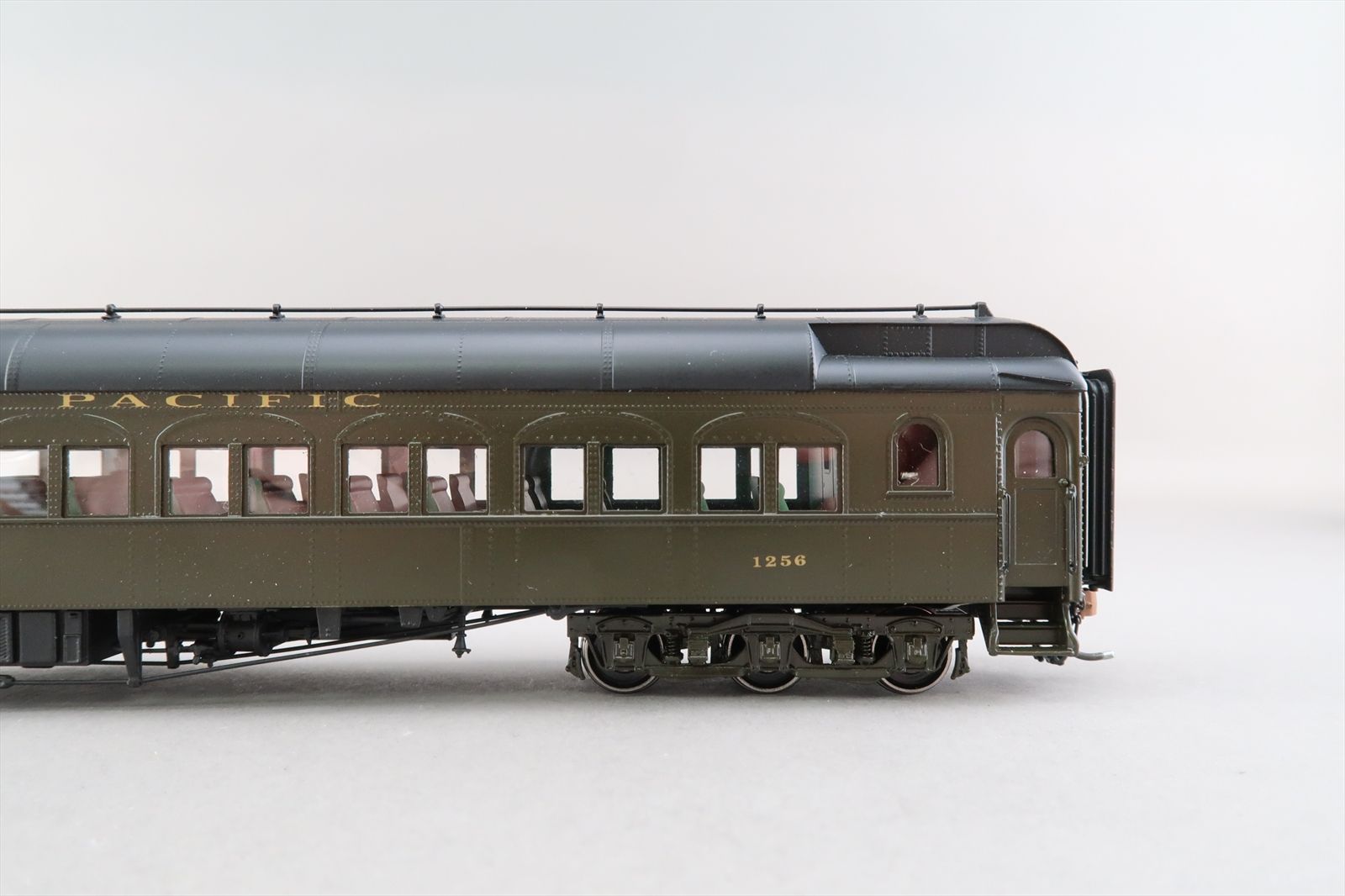 HO Brass Model - W&R NP Northern Pacific Coach Pullman Green #1256 - F ...