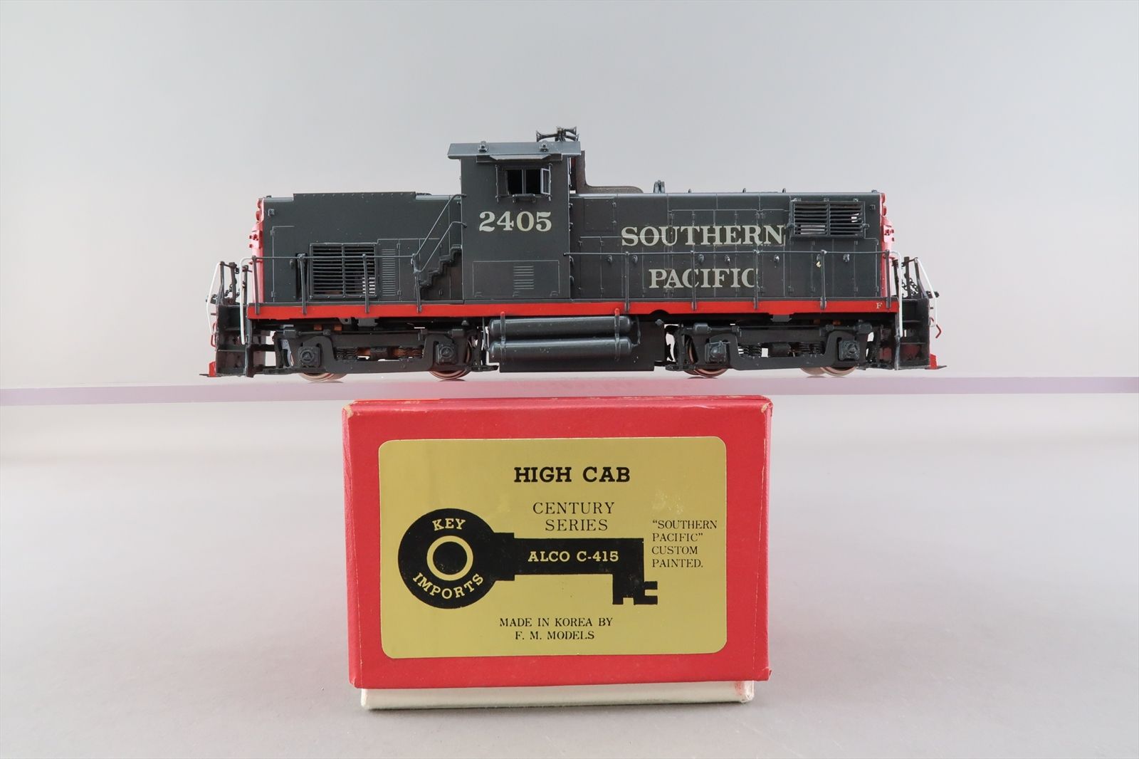 HO Brass Model - Key SP Southern Pacific ALCO C-415 High Cab #2405 - F ...