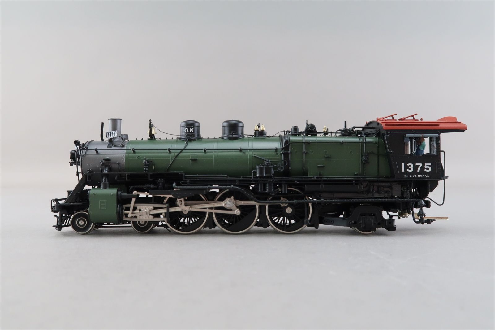 HO Brass Model - W&R Version 1 GN Great Northern 4-6-2 H-7 Glacier Park ...