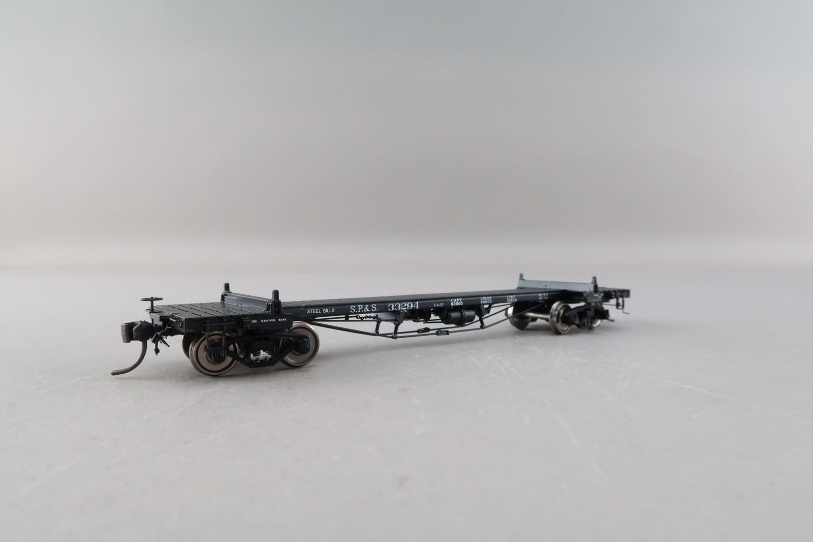 HO Brass Model - W&R SP&S Seattle Portland & Spokane Truss Rod Log Cars ...