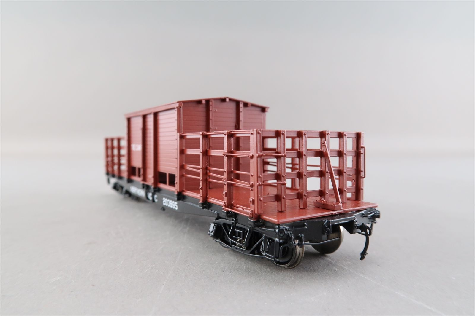 HO Brass Model - W&R NP Northern Pacific MOW Maintenance of Way 4 Car ...