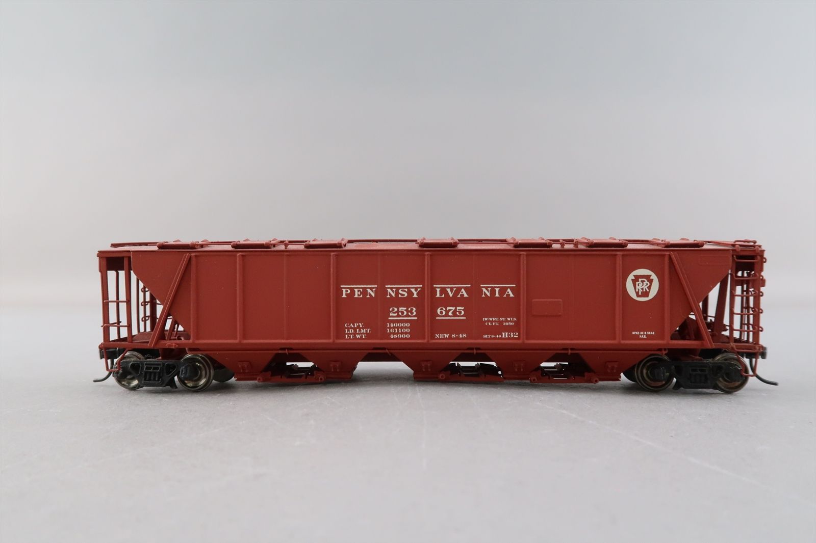 HO Brass Model - OMI 1313 PRR Pennsylvania H32 5 Bay Covered Hopper ...