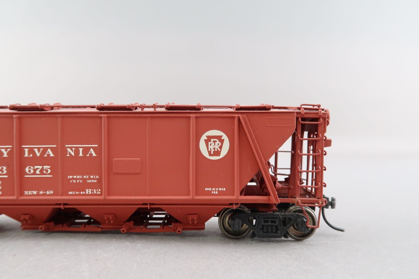 HO Brass Model - OMI 1313 PRR Pennsylvania H32 5 Bay Covered Hopper ...