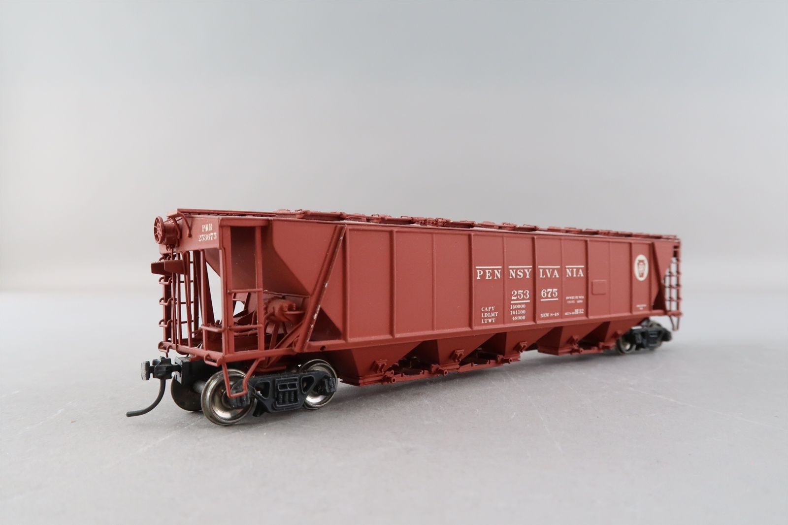 HO Brass Model - OMI 1313 PRR Pennsylvania H32 5 Bay Covered Hopper ...