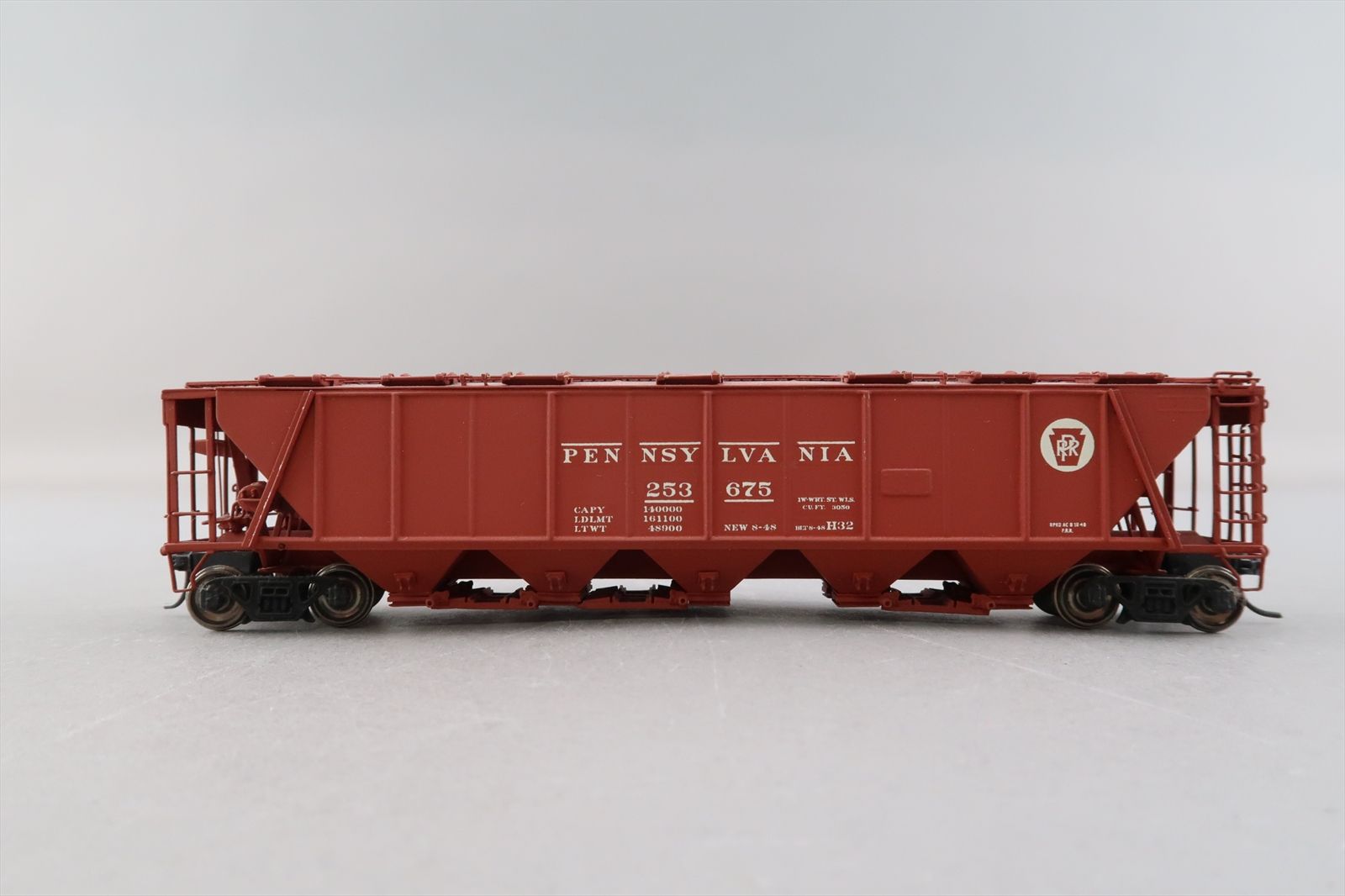 HO Brass Model - OMI 1313 PRR Pennsylvania H32 5 Bay Covered Hopper ...