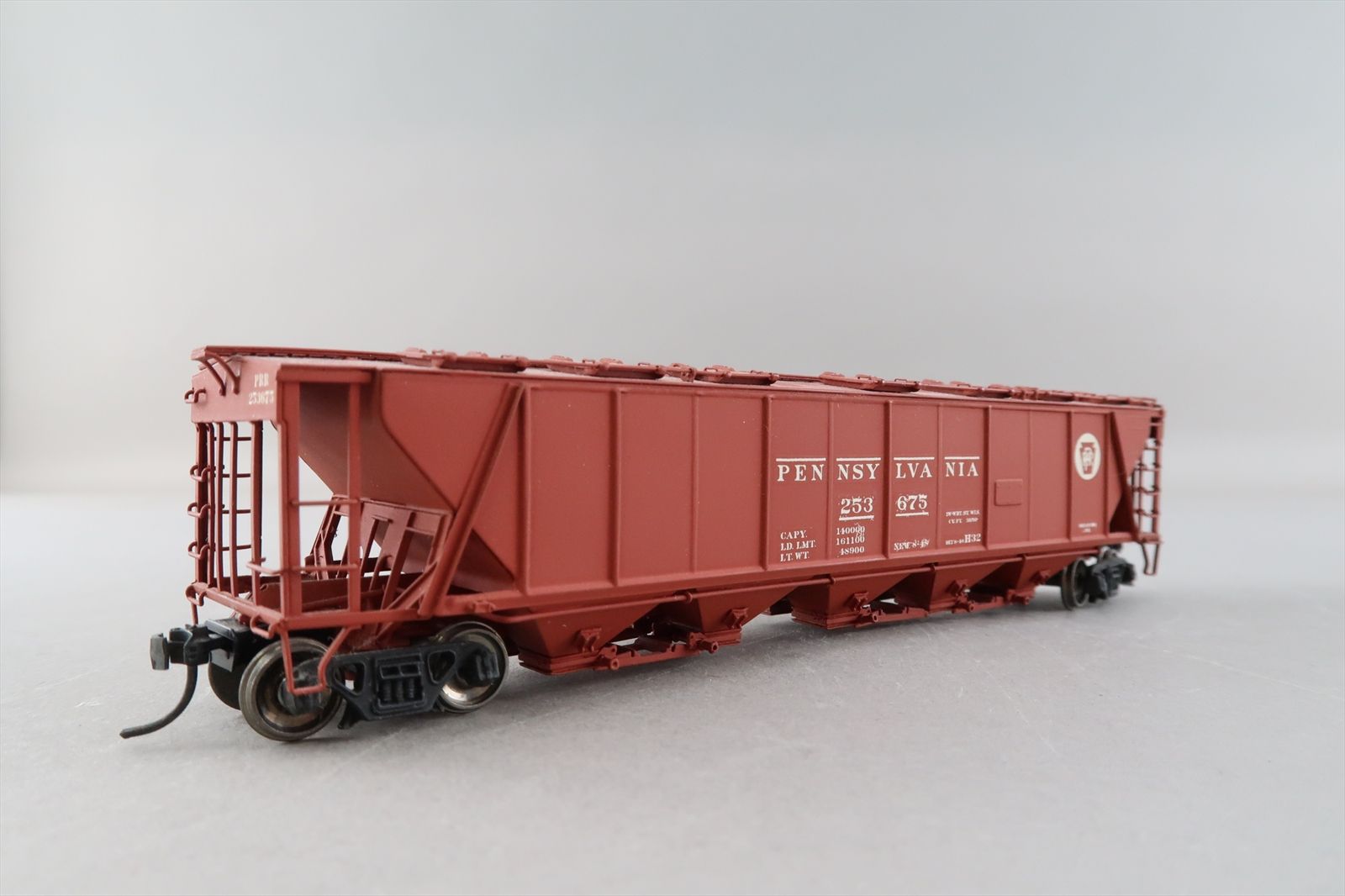 HO Brass Model - OMI 1313 PRR Pennsylvania H32 5 Bay Covered Hopper ...