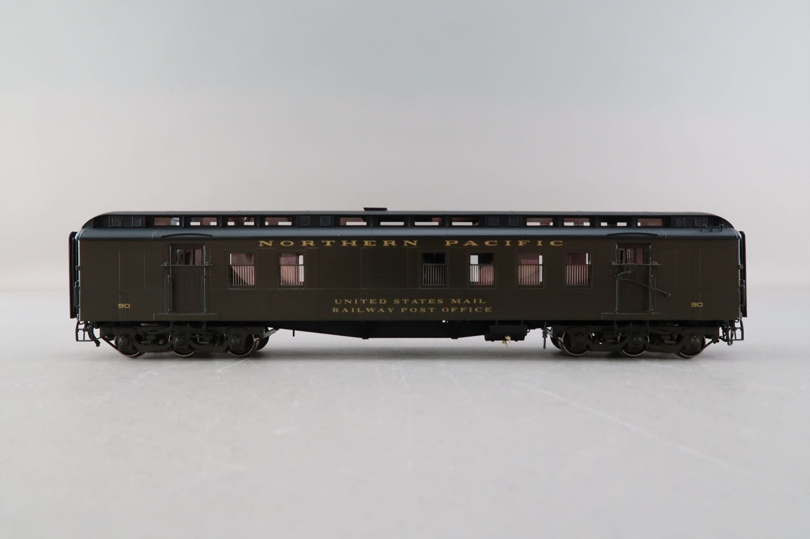 HO Brass Model - W&R Version 1 NP Northern Pacific RPO Postal Car ...