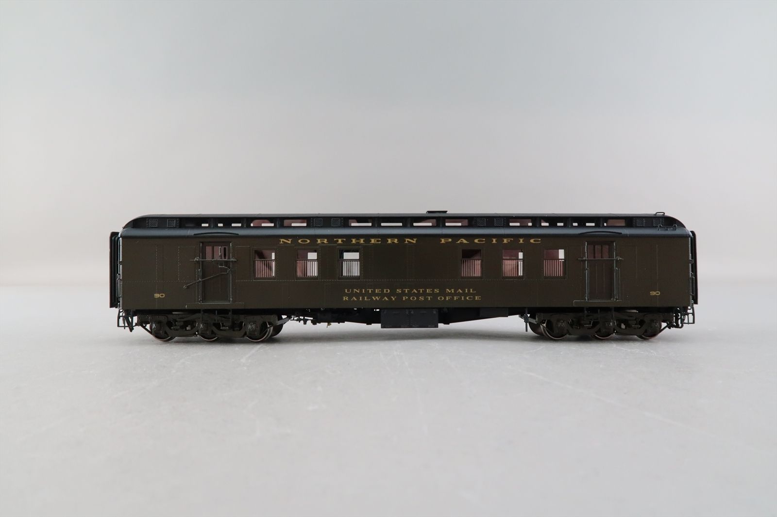 HO Brass Model - W&R Version 1 NP Northern Pacific RPO Postal Car ...