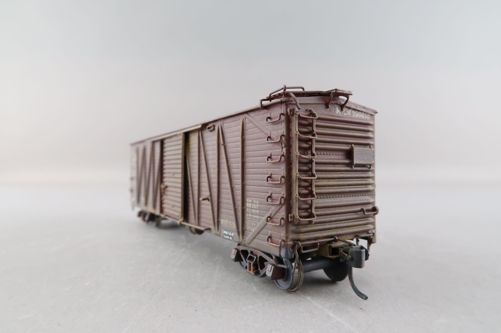 HO Brass Model - OMI 3099 MILW Milwaukee USRA Single Sheath Box Boxcar ...