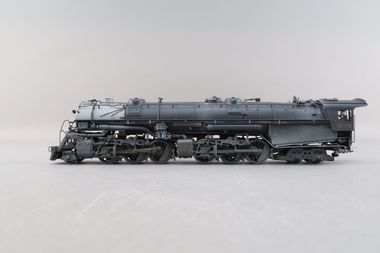 HO Brass Model - Key N&W Norfolk & Western Class A 2-6-6-4 w/ Auxiliary ...