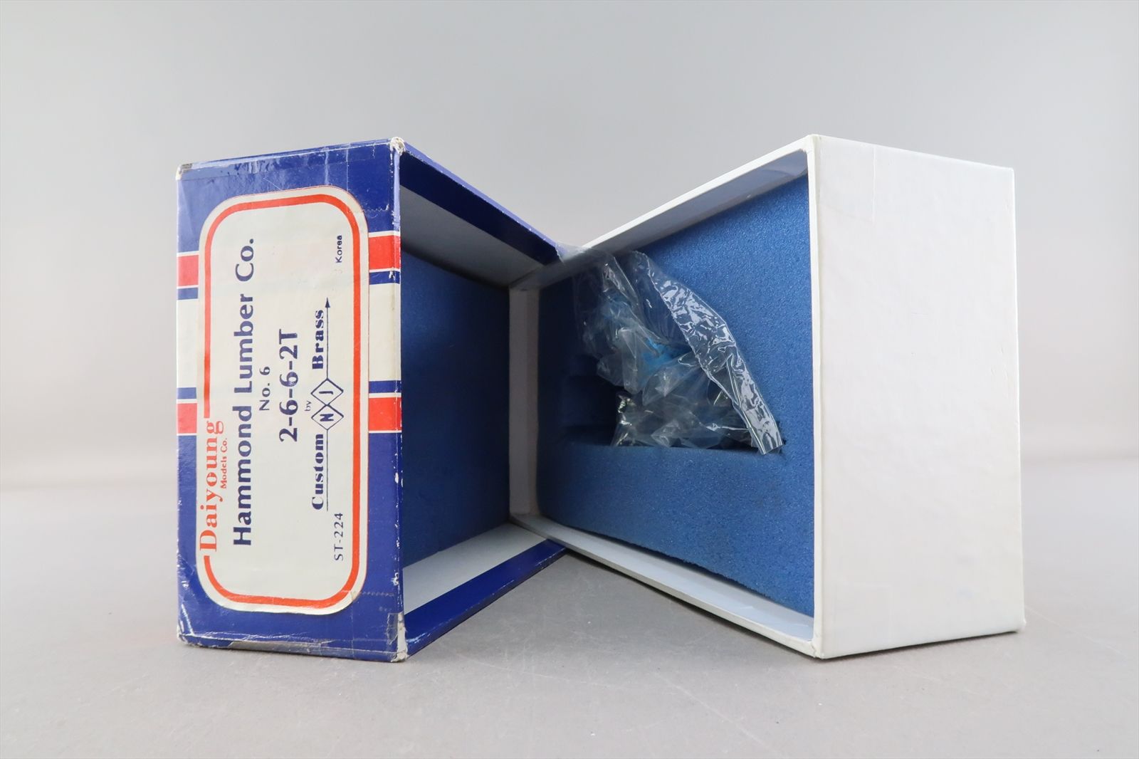 HO Brass Model - NJCB ST-224 Hammond Lumber Co. 2-6-6-2T - Unpainted ...