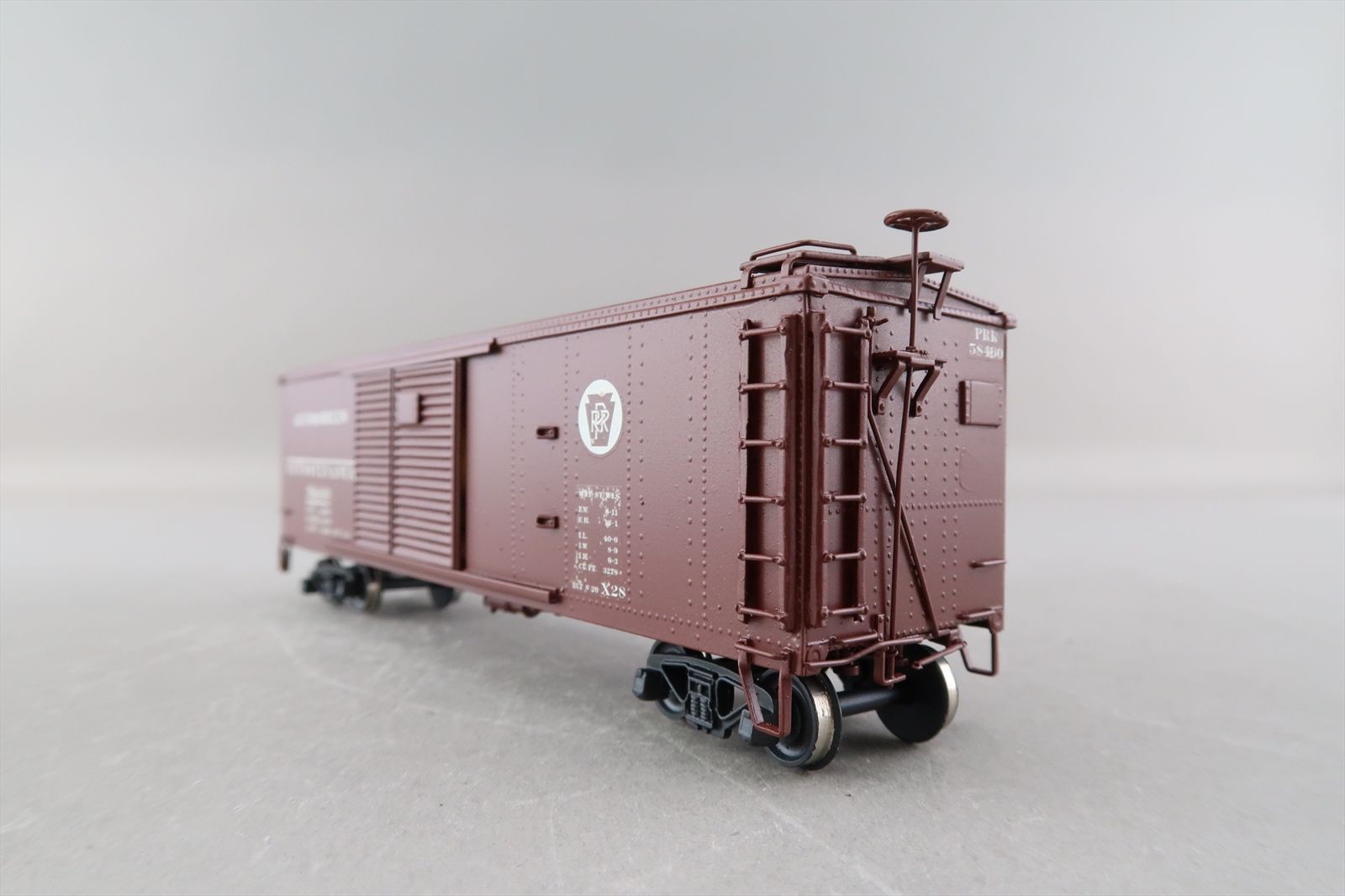 HO Brass Model - Oriental 0388 PRR Pennsylvania X-28 Boxcar Box Car ...