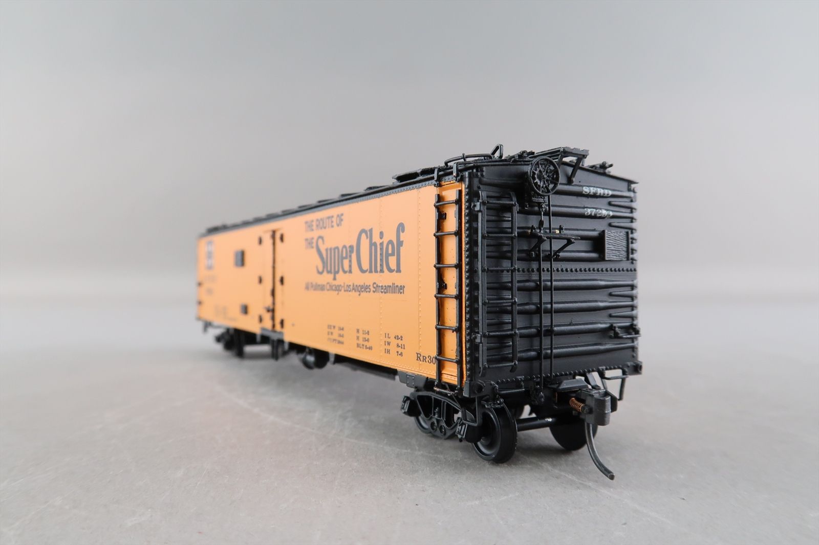 HO Brass Model - OMI 3283 AT&SF SFRD Santa Fe RR-30 50' Ice Bunker ...