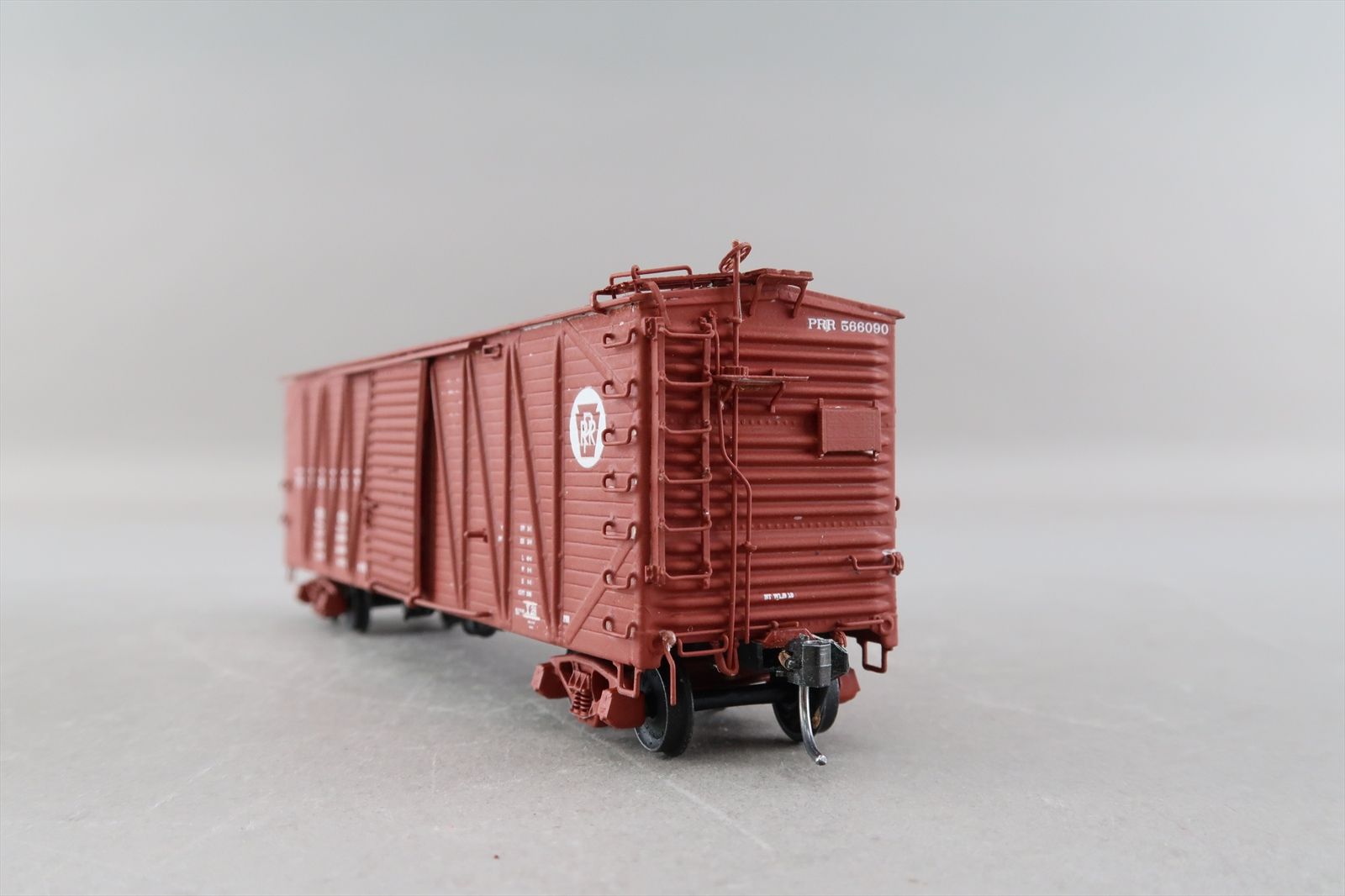 HO Brass Model - OMI 3098 PRR Pennsylvania Single Sheath Boxcar w/ Wood ...