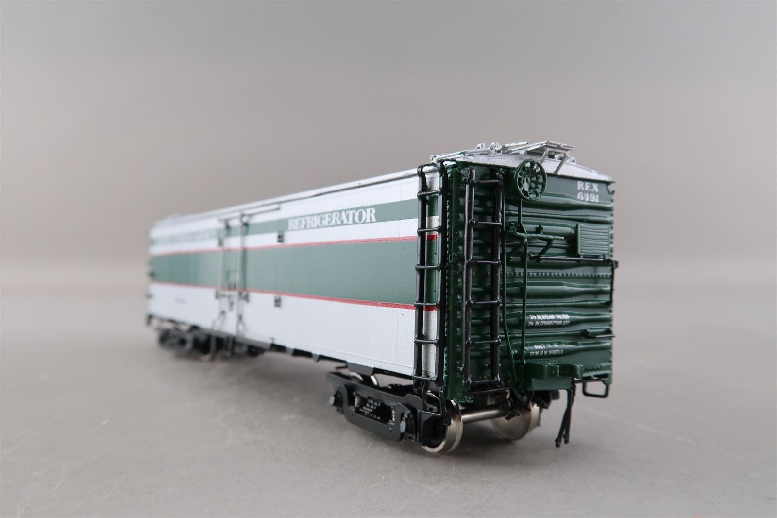 HO Brass Model - CIL 2141.1 REA Railway Express Agency Reefer Steel ...