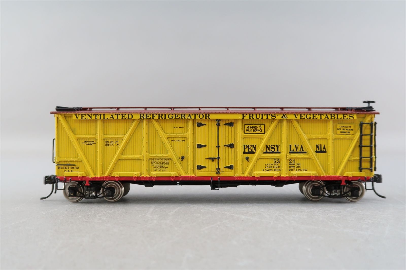 HO Brass Model - PSC 15700-1 PRR Pennsylvania Composite Reefer Class R ...