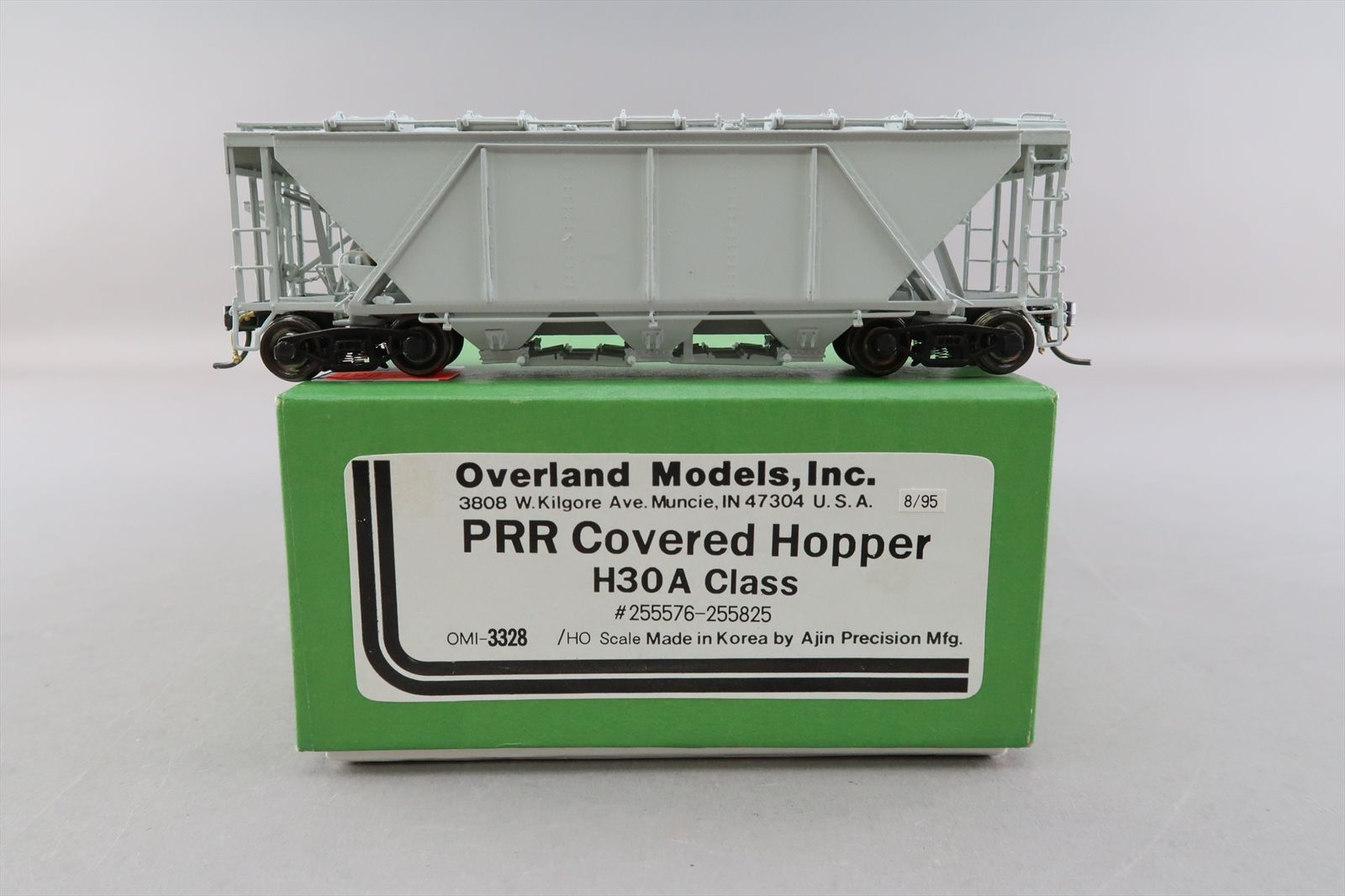 HO Brass Model - OMI 3328 PRR Pennsylvania Covered H30A Hopper #255625 ...