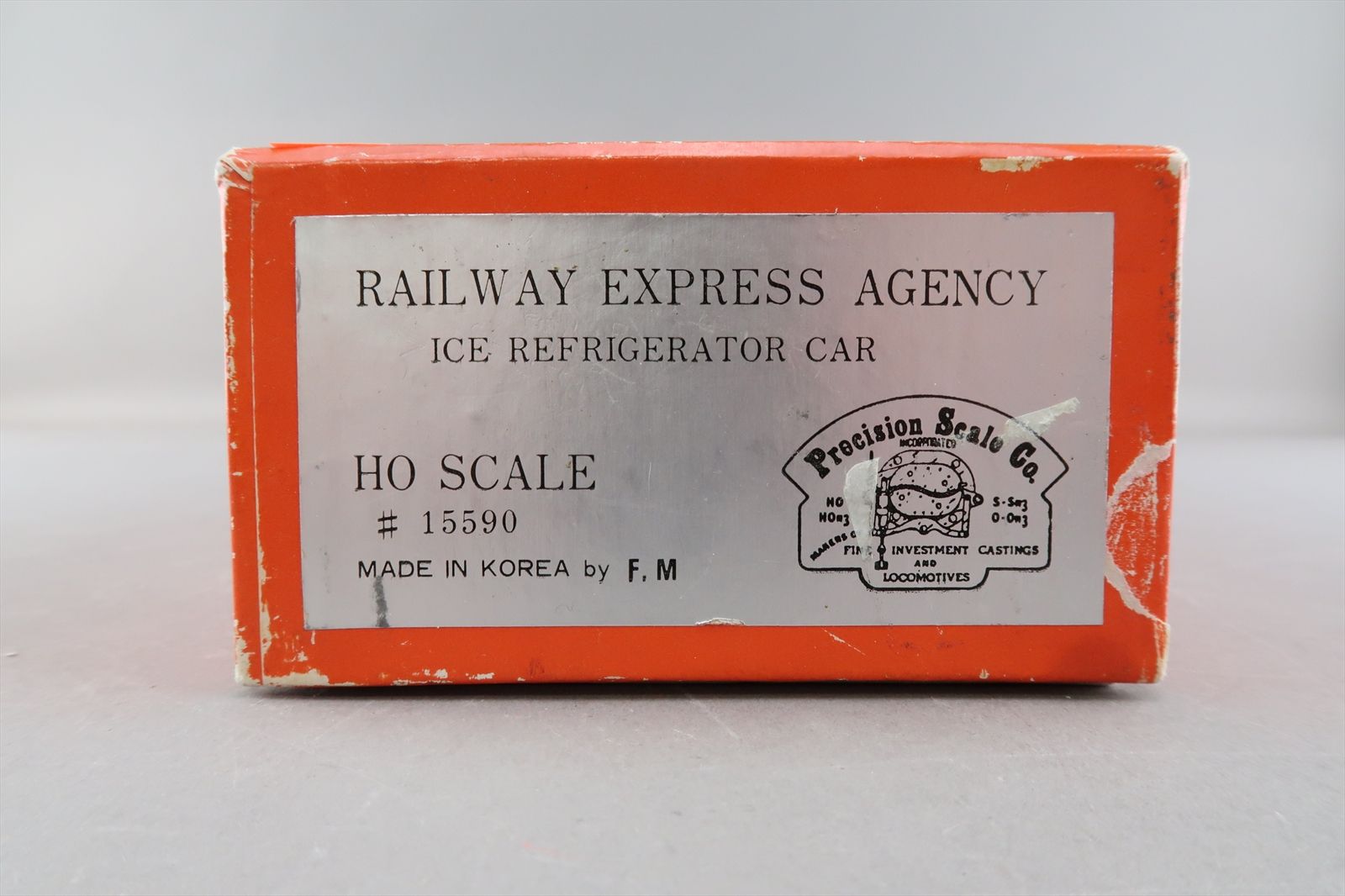HO Brass Model - PSC 15590 REA Railway Express Agency Ice Reefer ...